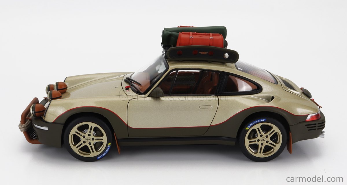 ALMOST-REAL ALM880101 Scale 1/18 | PORSCHE 911 964 RUF RODEO 2020 GOLD MET