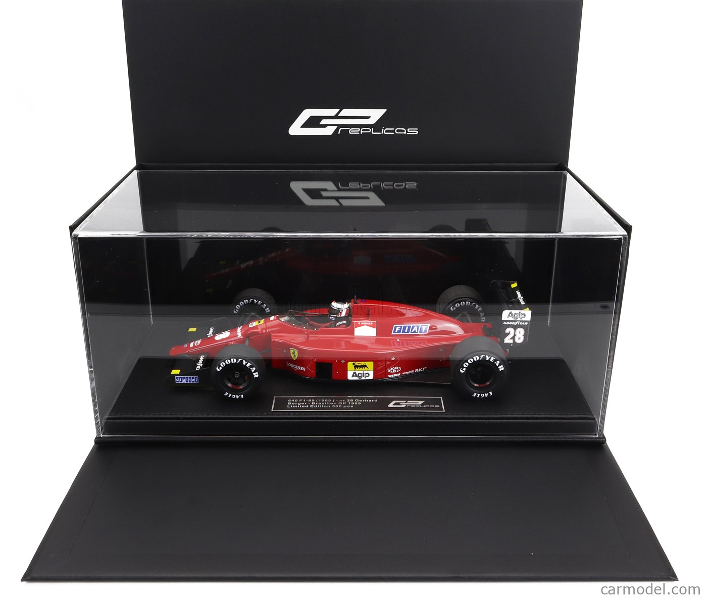 GP-REPLICAS GP144BWD Scale 1/18 | FERRARI F1 640 F1-89 N 28 BRAZILIAN ...