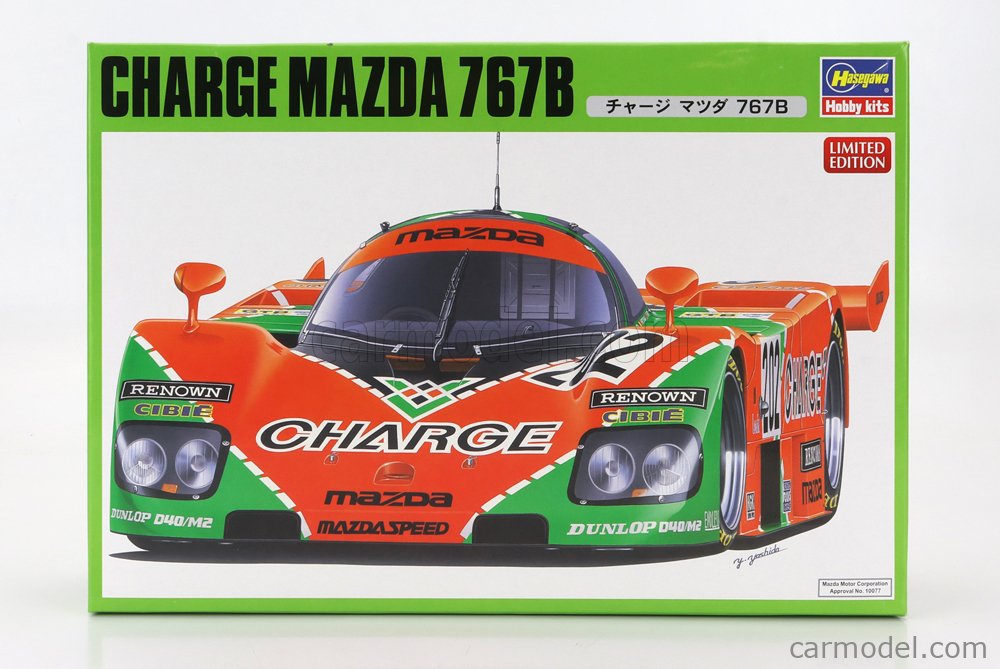 HASEGAWA 20312 Scale 1/24 | MAZDA MAZDA 767B MAZDASPEED N 202 9th 24h ...