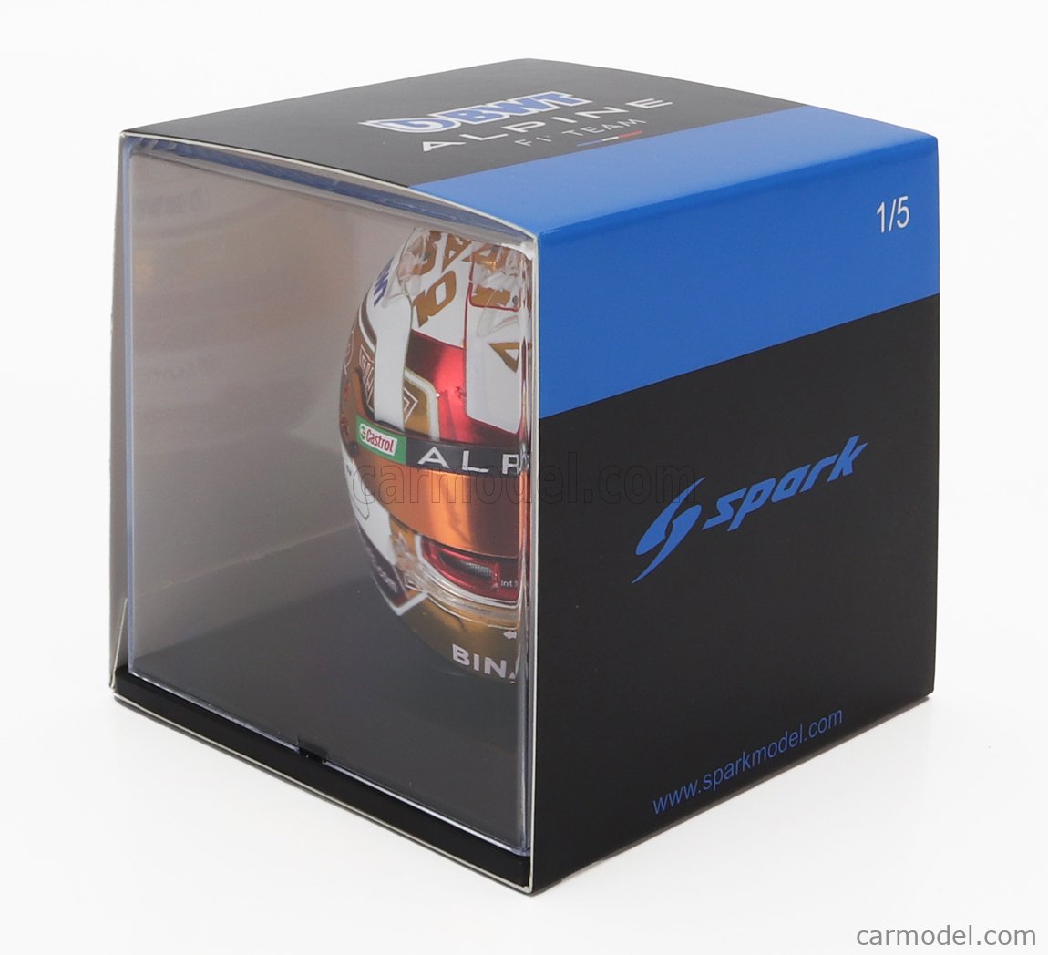 SPARK-MODEL 5HF095 Scale 1/5 | BELL HELMET F1 CASCO HELMET RENAULT A523 ...