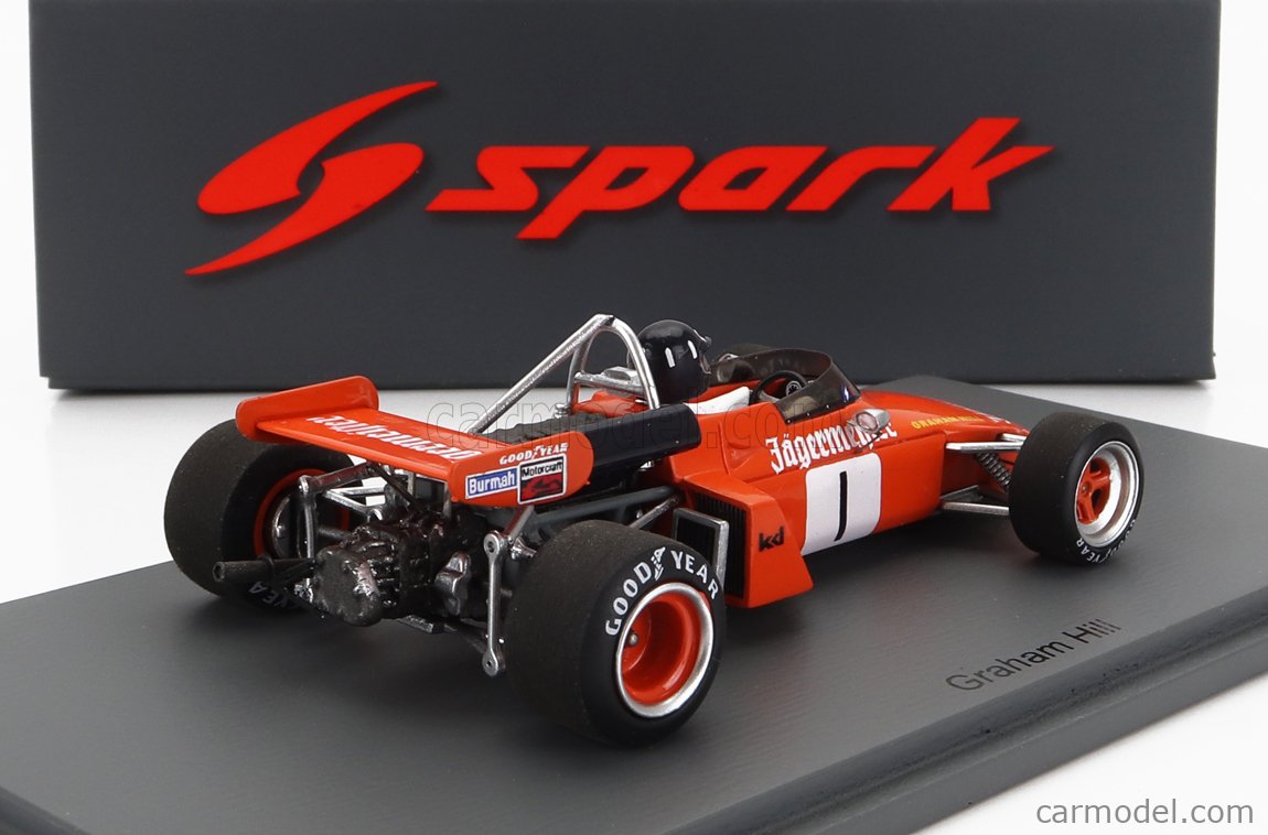 SPARK-MODEL S7437 Scale 1/43 | BRABHAM F2 BT38 N 1 WINNER MONZA F2 GP ...