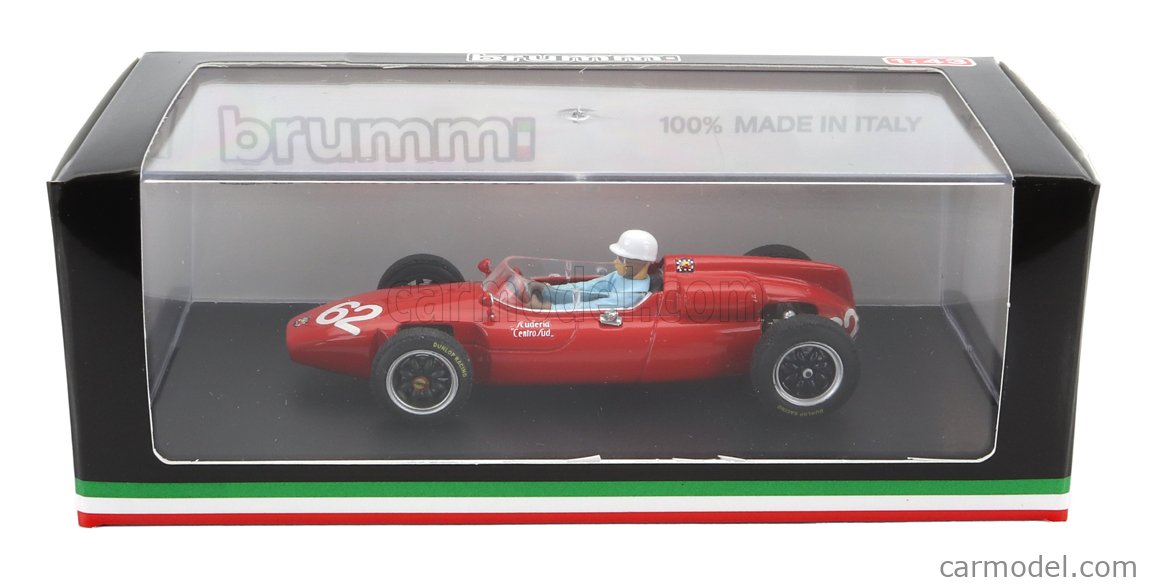 BRUMM R527-CH-2023 Scale 1/43 | COOPER F1 T53 MASERATI N 62 ITALY GP ...