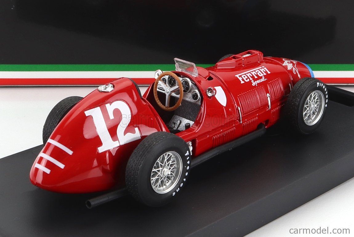 BRUMM R126B-2023 Scale 1/43 | FERRARI F1 375 INDIANAPOLIS N 12 1952 A ...