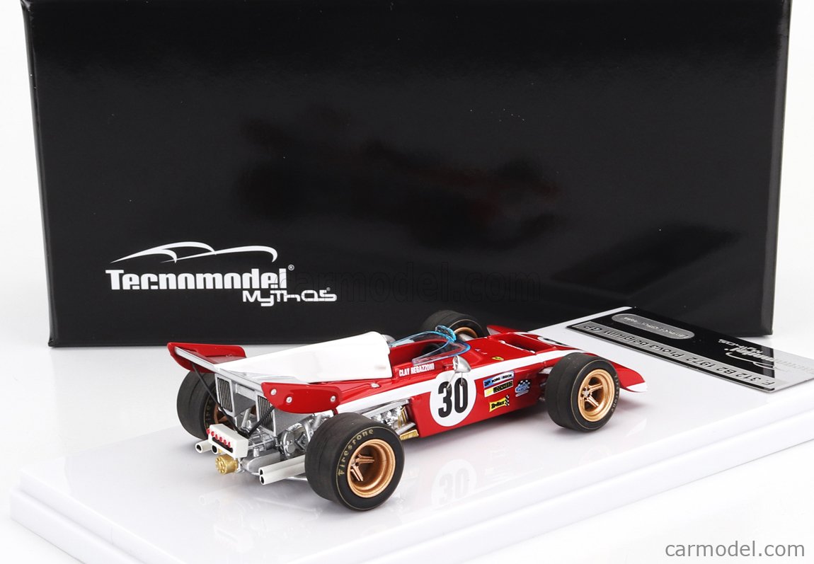 TECNOMODEL TM43-26A Scale 1/43 | FERRARI F1 312B2 N 30 PRACTICE BELGIUM ...