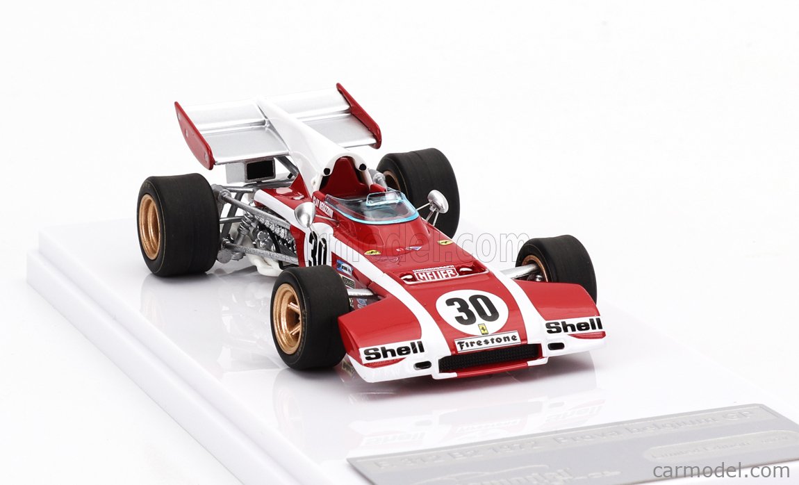 TECNOMODEL TM43-26A Scale 1/43 | FERRARI F1 312B2 N 30 PRACTICE BELGIUM ...