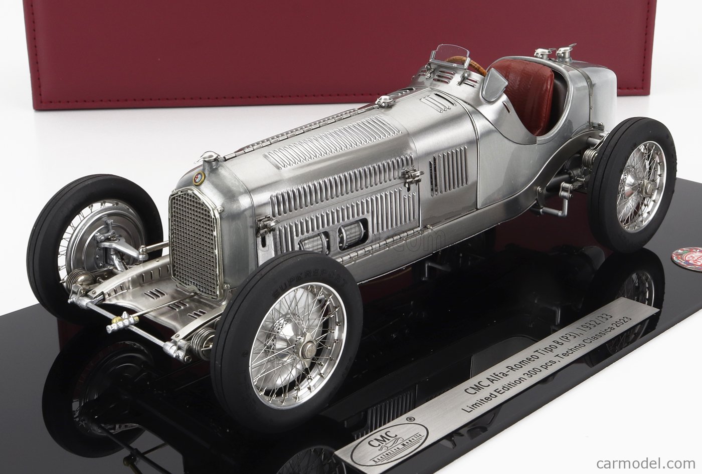 CMC M258 Scale 1/18 | ALFA ROMEO P3 1933 - CLEAR FINISH TECHNO CLASSICA ...
