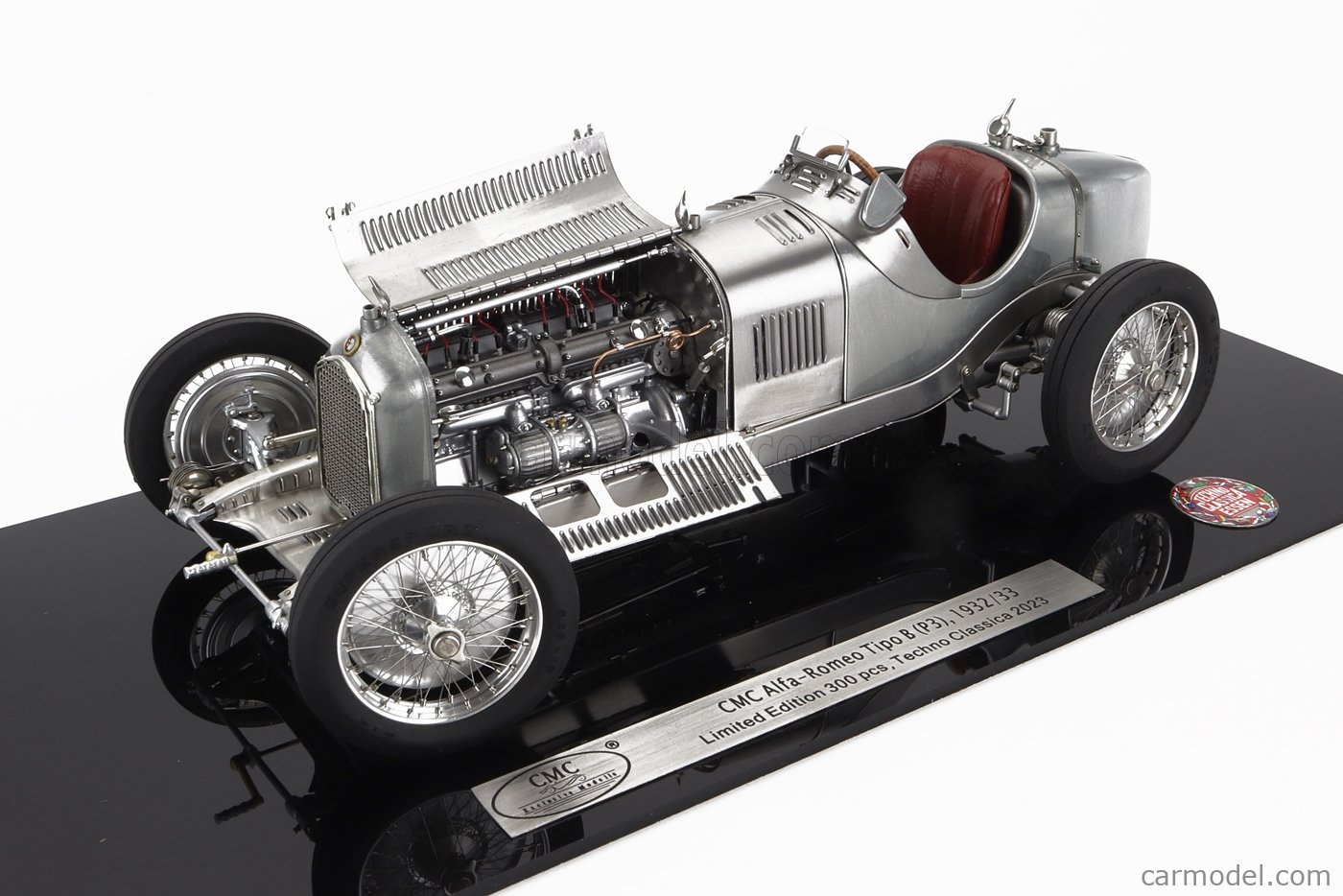 CMC M258 Scale 1/18 | ALFA ROMEO P3 1933 - CLEAR FINISH TECHNO CLASSICA ...