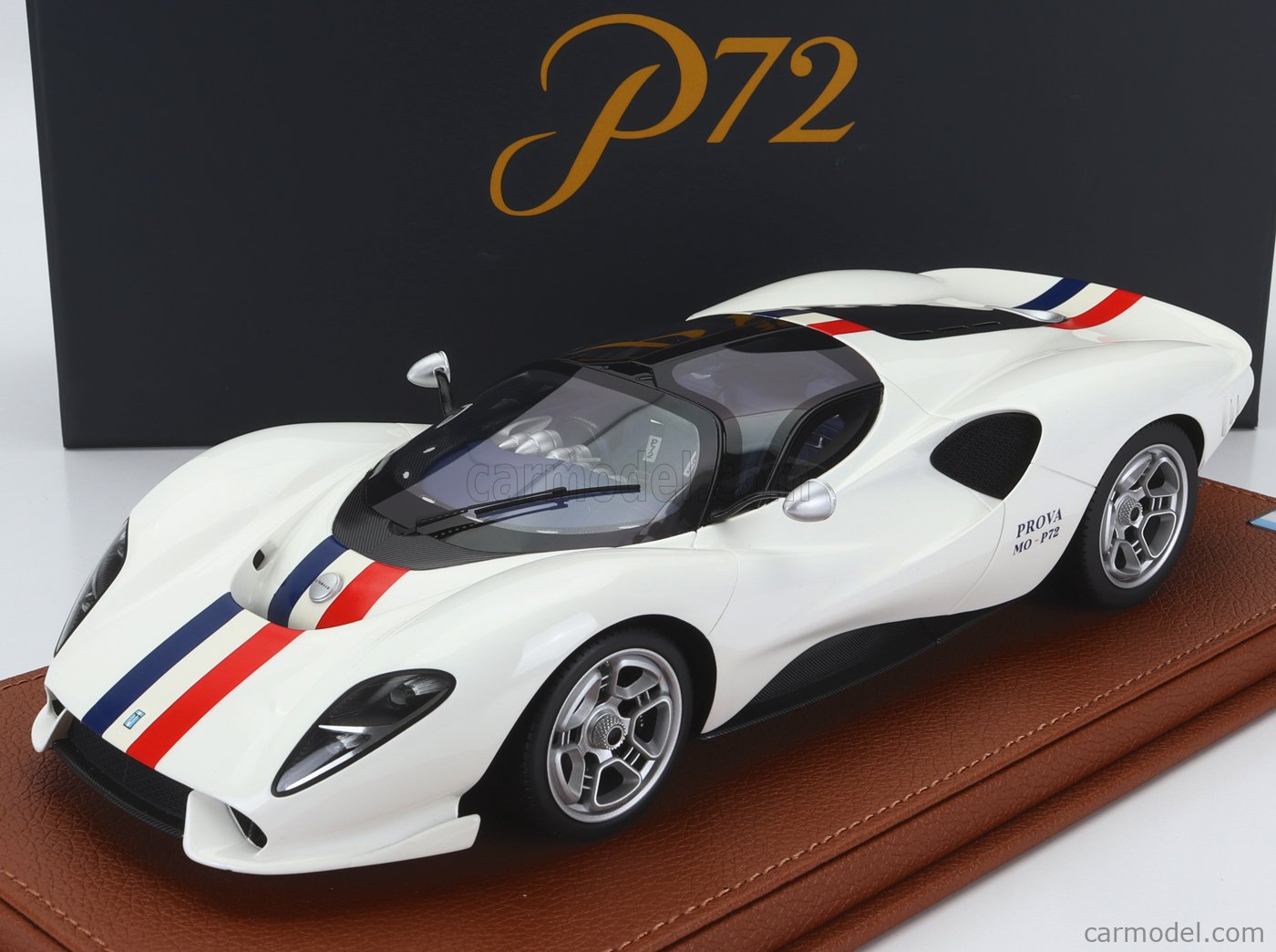 PEAKO 83803 Escala 1/18 | DE TOMASO P72 2020 GLOSS WHITE