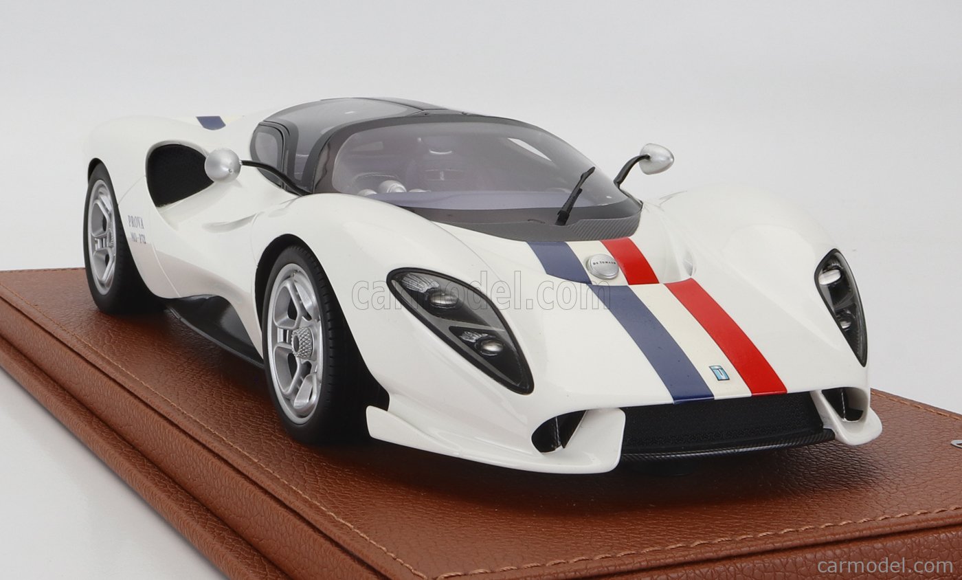PEAKO 83803 Scale 1/18 | DE TOMASO P72 2020 GLOSS WHITE
