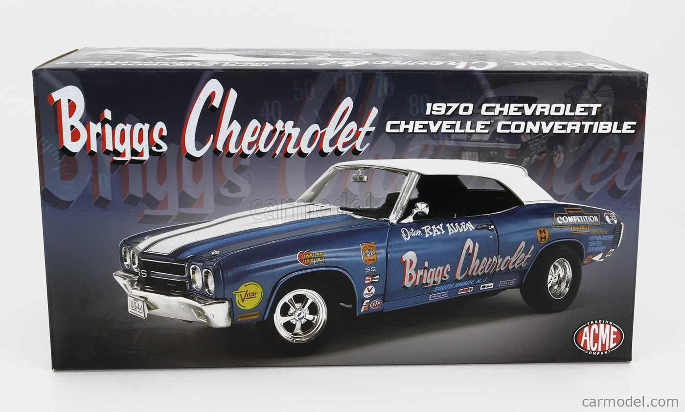 ACME-MODELS A1805522 Scale 1/18 | CHEVROLET CHEVELLE RACING N 0 ...