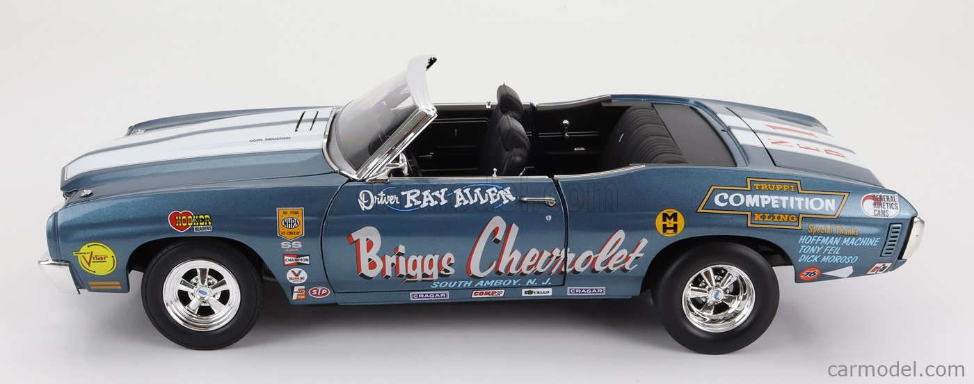 ACME-MODELS A1805522 Scale 1/18 | CHEVROLET CHEVELLE RACING N 0 ...