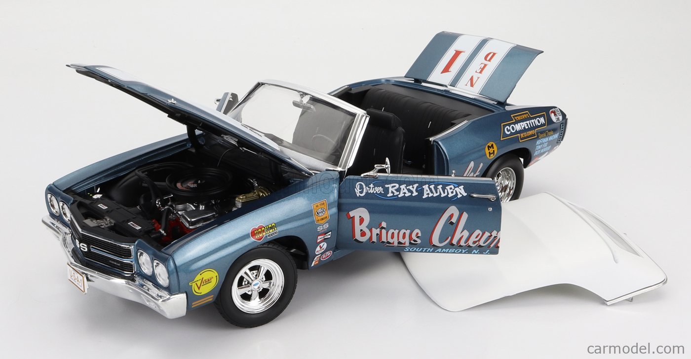 ACME-MODELS A1805522 Echelle 1/18 | CHEVROLET CHEVELLE RACING N 0 ...