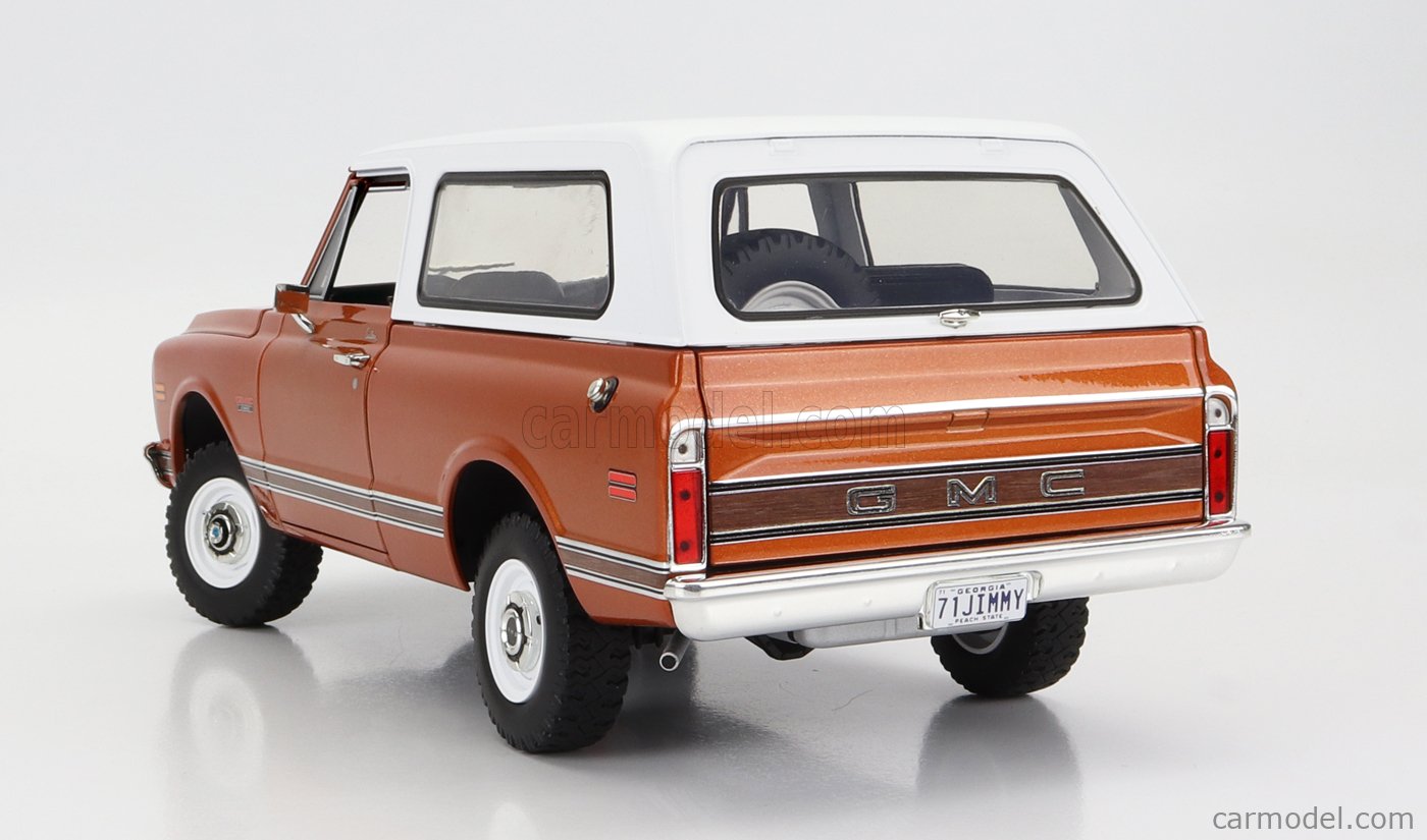 ACME-MODELS A1807710 Scale 1/18 | GMC JIMMY 4x4 HARD-TOP 1971 COPPER WHITE