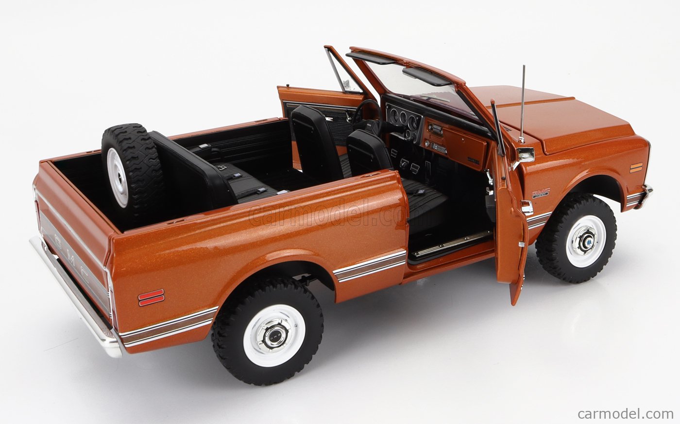 ACME-MODELS A1807710 Scale 1/18 | GMC JIMMY 4x4 HARD-TOP 1971 COPPER WHITE