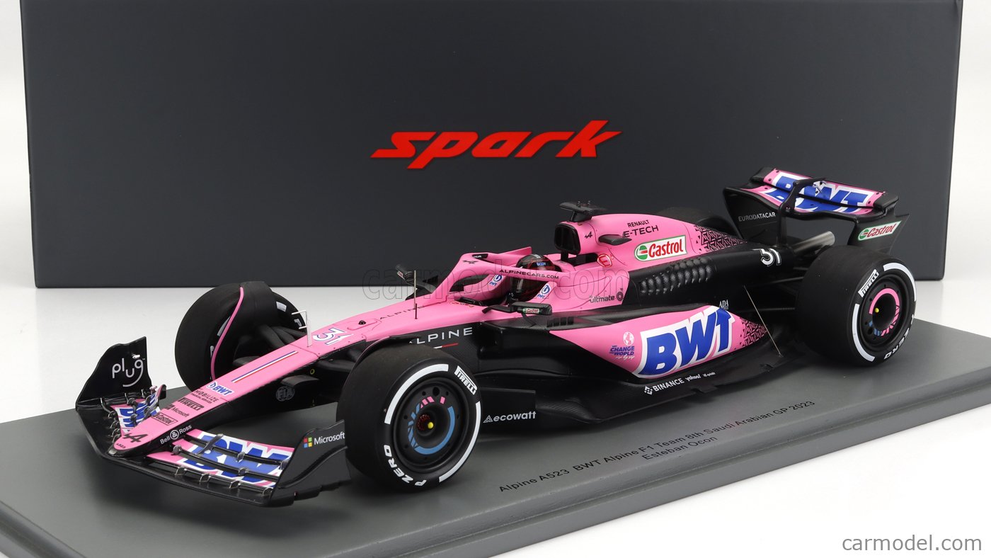 SPARK-MODEL 18S883 Scale 1/18 | ALPINE F1 A523 TEAM BWT ALPINE N 31 ...