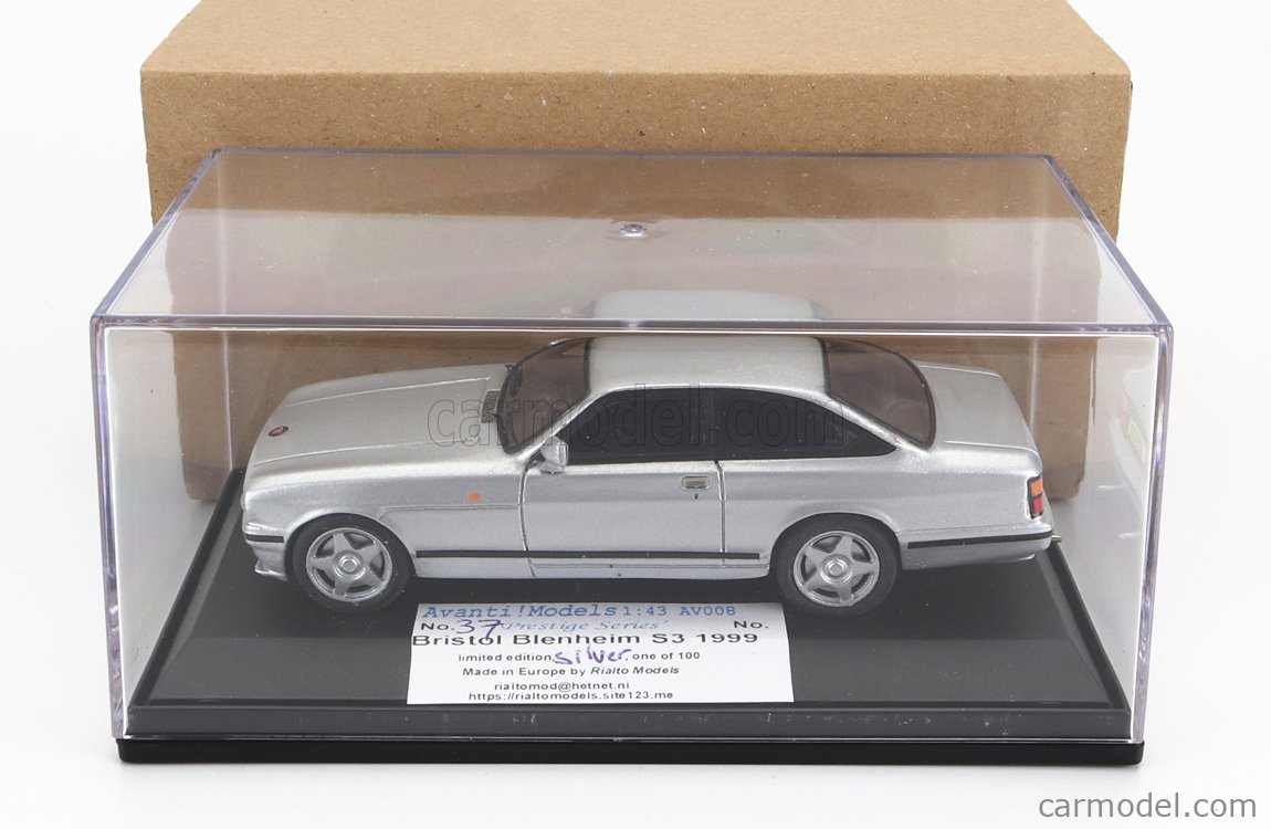 RIALTO-MODELS AV008-SILV Echelle 1/43 | BRISTOL BLENHEIM S3 1999 SILVER