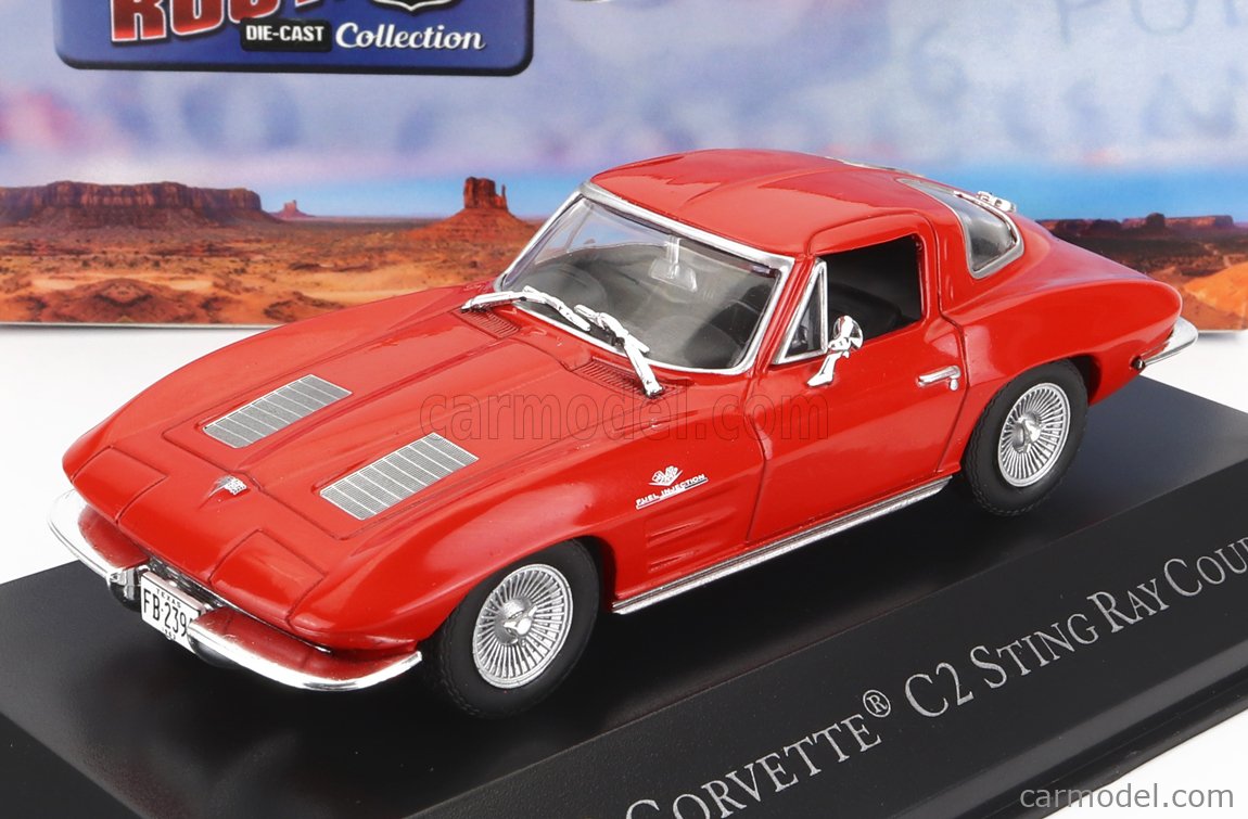 EDICOLA R66XX002CM Scale 1/43 | CHEVROLET CORVETTE C2 STINGRAY COUPE ...