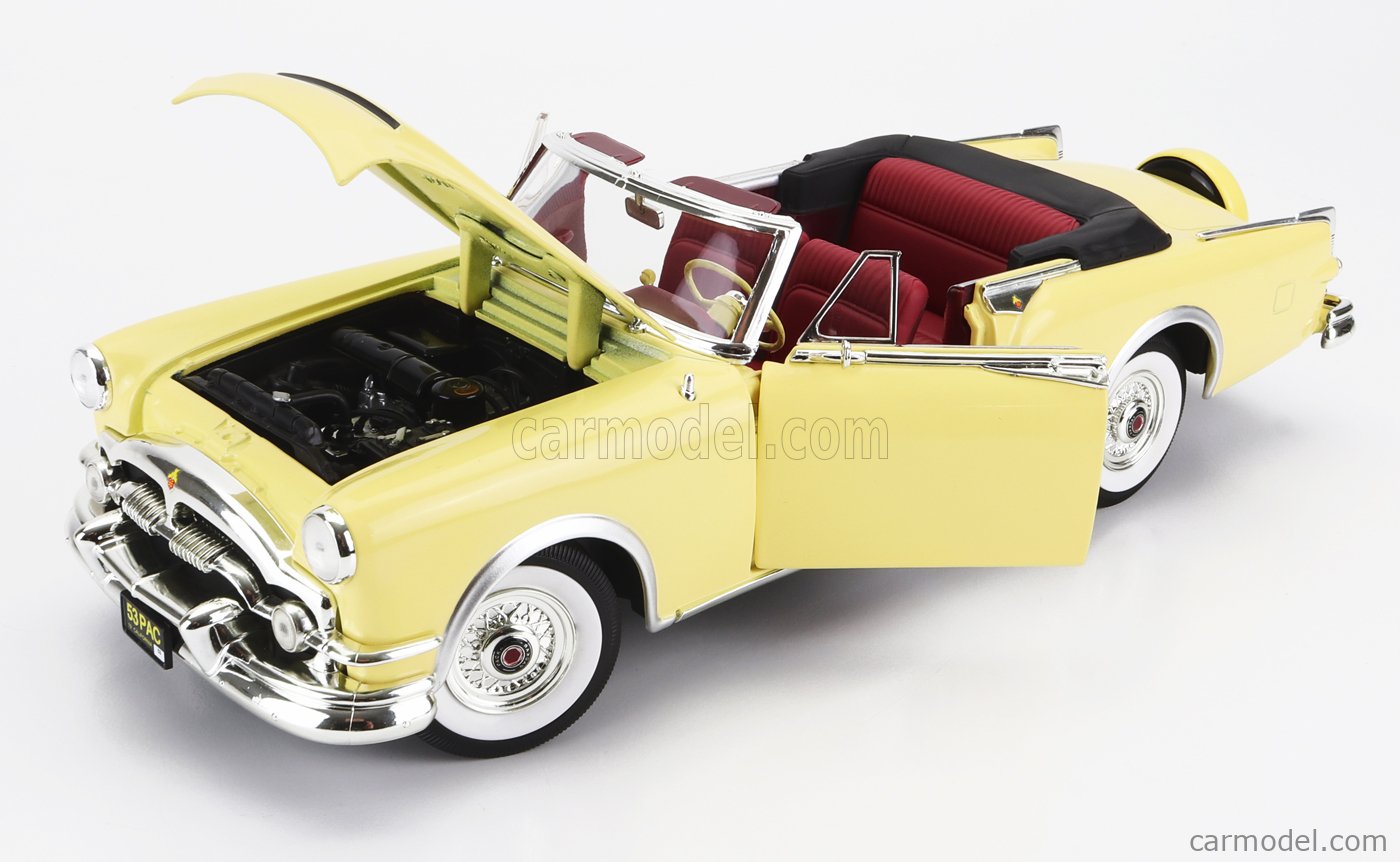 LUCKY-DIECAST LCD92798Y Scale 1/18 | PACKARD CARIBBEAN CABRIOLET 1953 ...