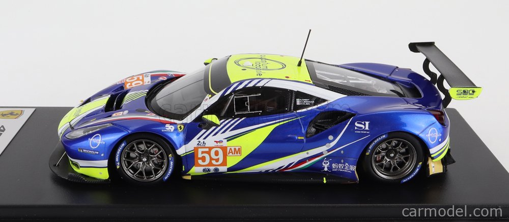 LOOKSMART LSLM146 Scale 1/43 | FERRARI 488 GTE EVO 3.9L TURBO V8 TEAM ...
