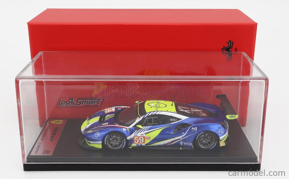 LOOKSMART LSLM146 Scale 1/43 | FERRARI 488 GTE EVO 3.9L TURBO V8 TEAM ...