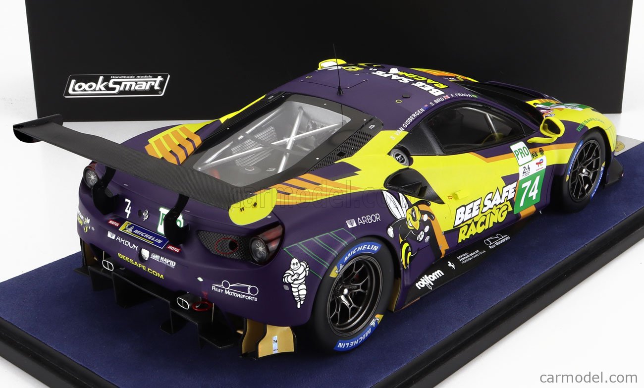 LOOKSMART LS18LM033 Scale 1/18 | FERRARI 488 GTE EVO 3.9L TURBO V8 TEAM ...