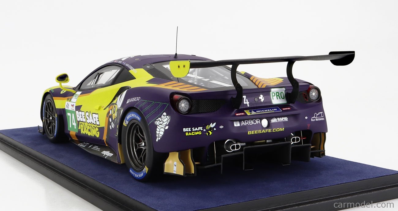 LOOKSMART LS18LM033 Scale 1/18 | FERRARI 488 GTE EVO 3.9L TURBO V8 TEAM ...