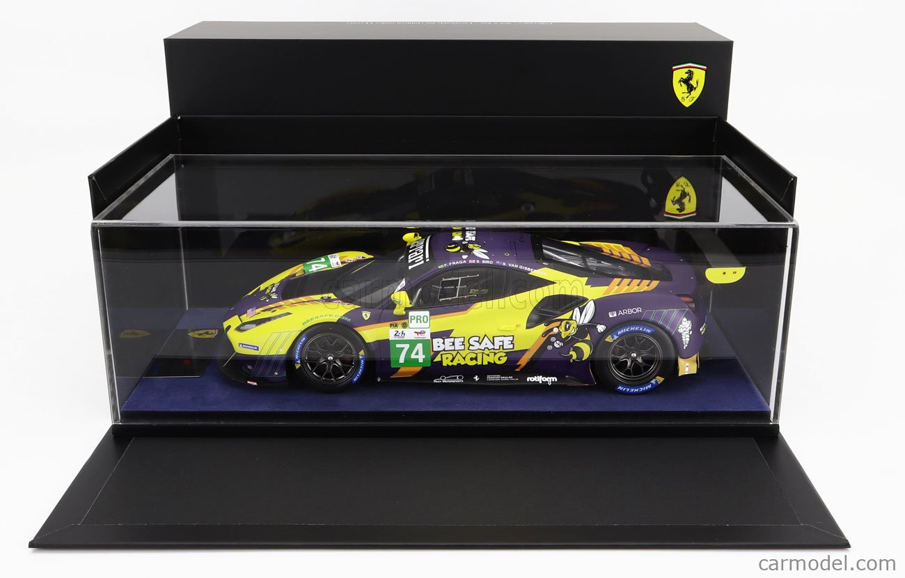 LOOKSMART LS18LM033 Scale 1/18 | FERRARI 488 GTE EVO 3.9L TURBO V8 TEAM ...