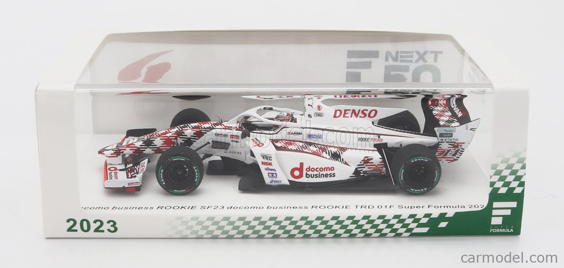 SPARK-MODEL SFJ010 Scale 1/43 | DALLARA SF23 TOYOTA TRD01F TEAM DENSO ...