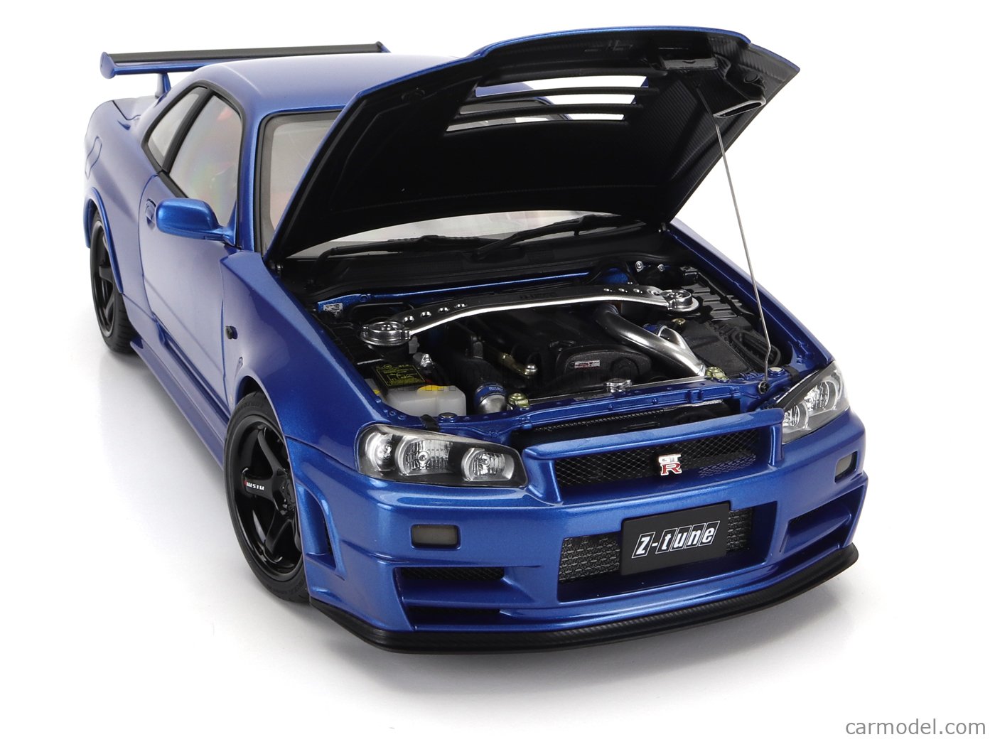 AUTOART 77462 Scale 1/18 | NISSAN SKYLINE GT-R (R34) Z-TUNE 2002 BAYSIDE BLUE