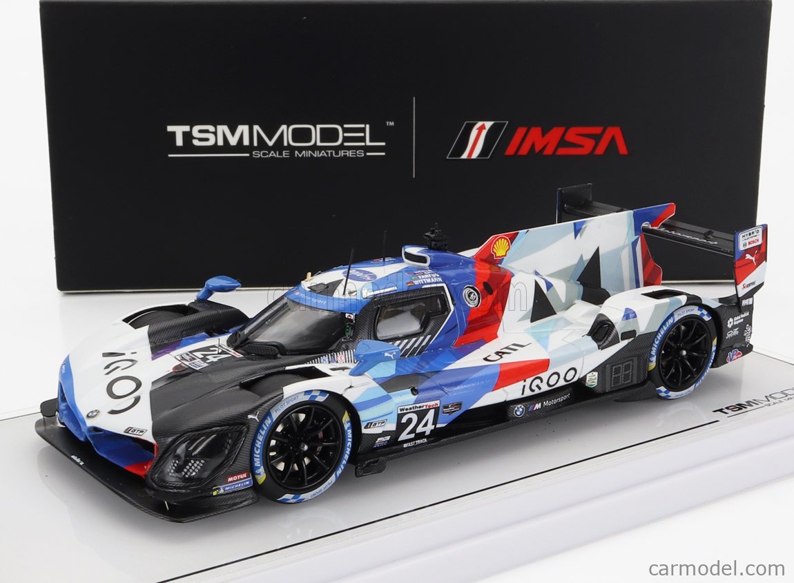 TRUESCALE TSM430728 Echelle 1/43 | BMW M-HYBRID V8 GTP TEAM RLL N 24 ...