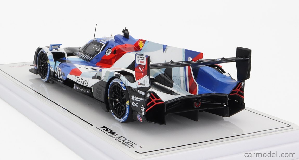 TRUESCALE TSM430728 Scale 1/43 | BMW M-HYBRID V8 GTP TEAM RLL N 24 24h ...