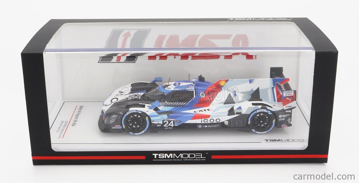 TRUESCALE TSM430728 Echelle 1/43 | BMW M-HYBRID V8 GTP TEAM RLL N 24 ...