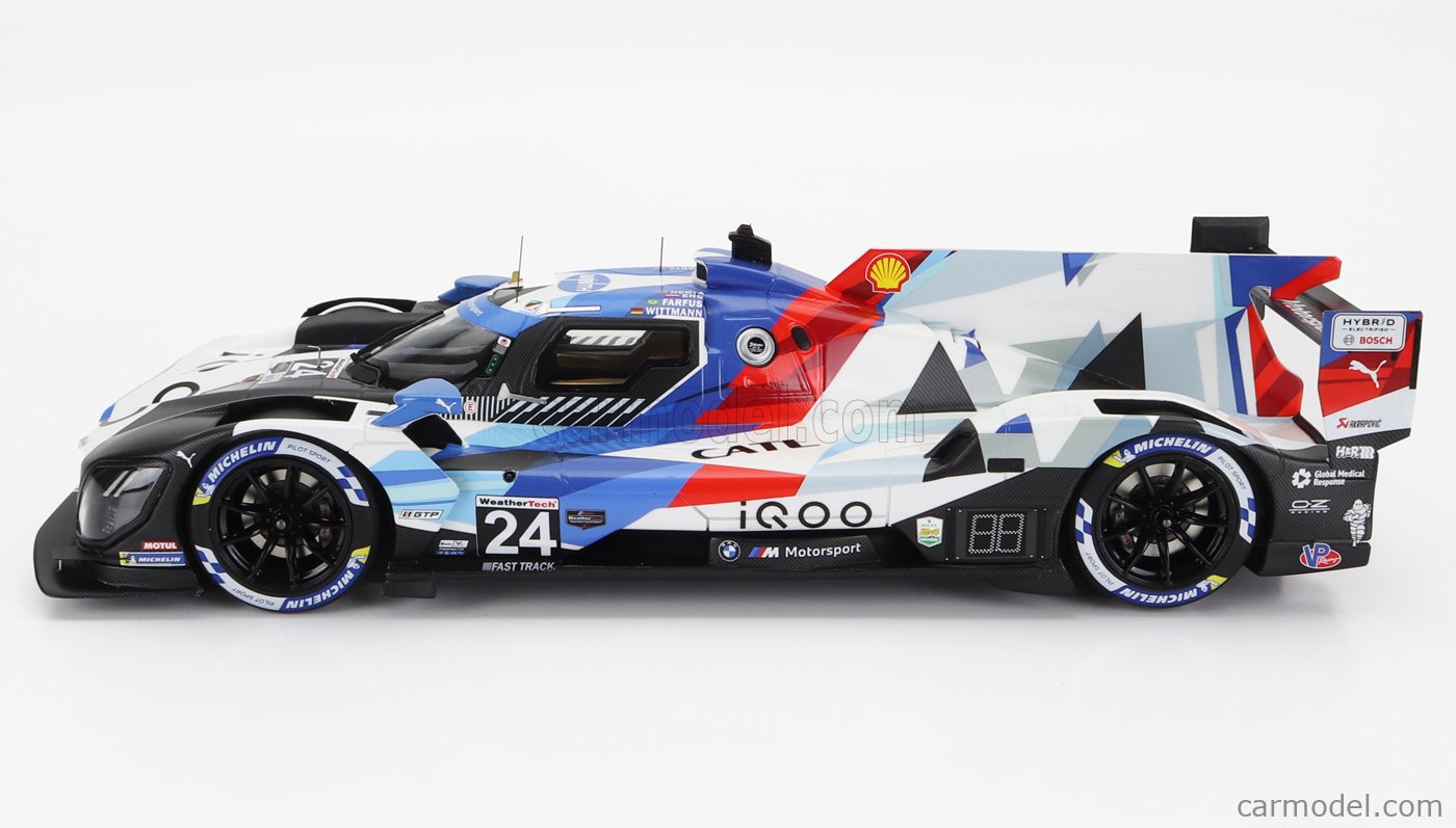 TRUESCALE TS0496 Escala 1/18 | BMW M-HYBRID V8 GTP TEAM RLL N 24 24h ...