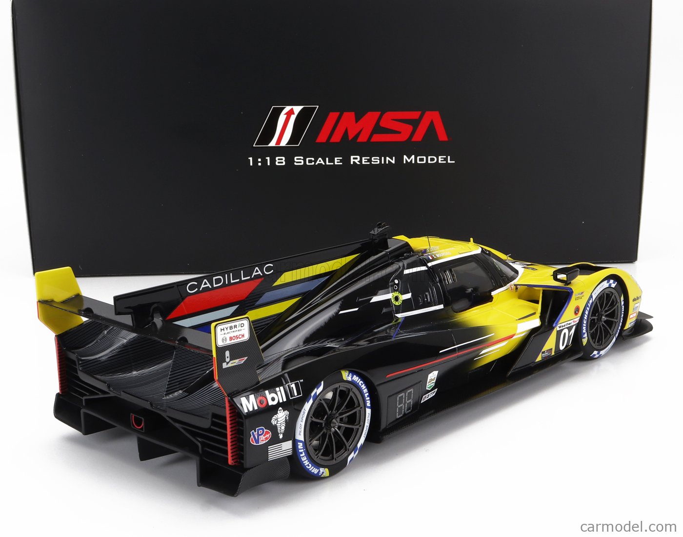 TRUESCALE TS0482 Scale 1/18 | CADILLAC V-SERIES-R LMC55R 5.5L V8 TEAM CADILLAC RACING N 01 3rd ...