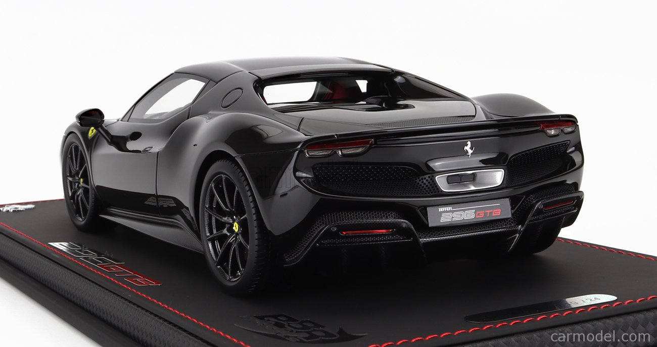 BBR-MODELS P18210E-VET Scale 1/18 | FERRARI 296 GTB HYBRID 830HP V6 2021 - CON VETRINA - WITH ...