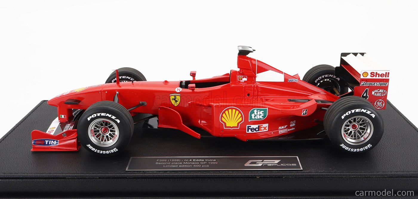 GP-REPLICAS GP136B Scale 1/18 | FERRARI F1 F399 SCUDERIA FERRARI N 4 ...