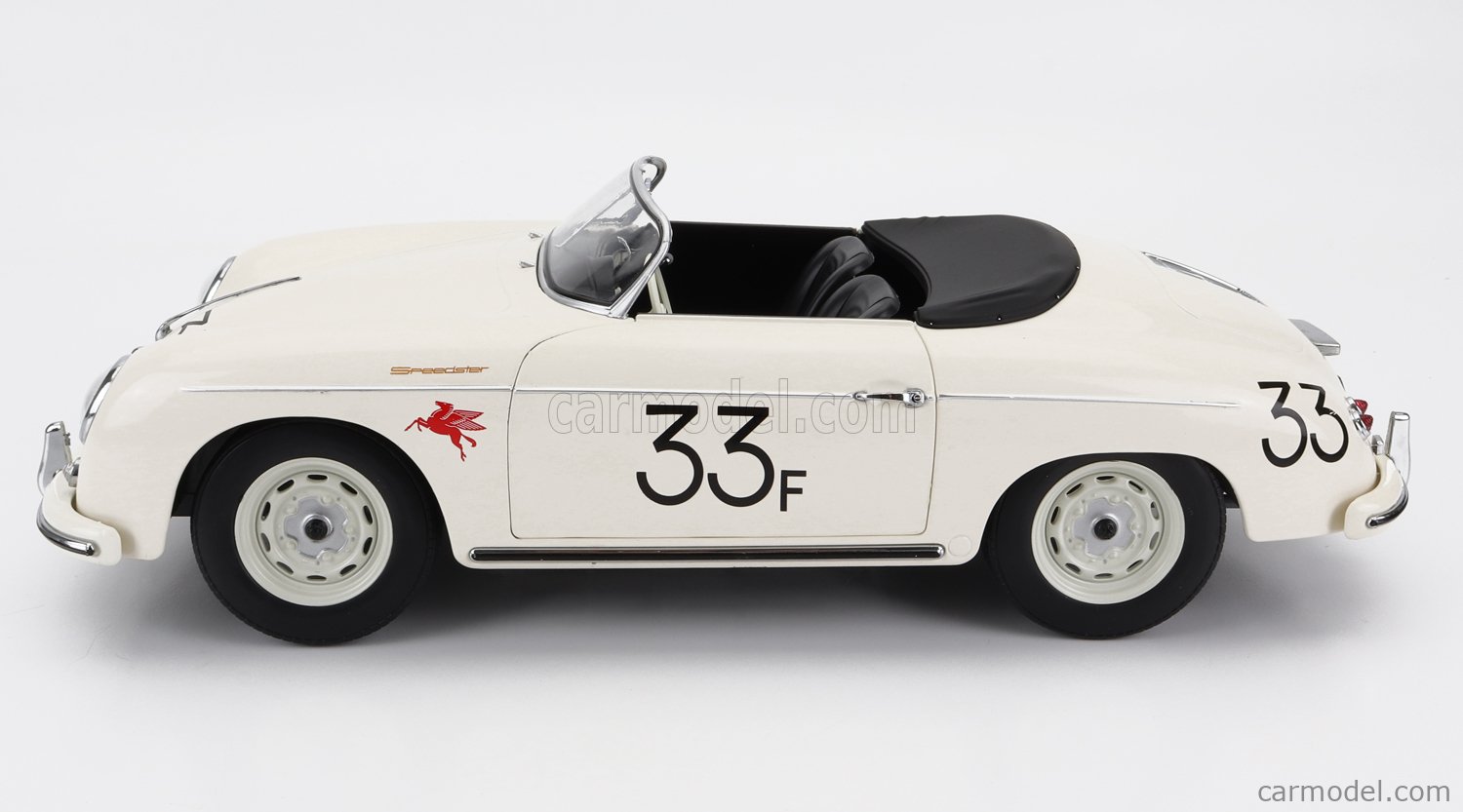 KK-SCALE KKDC120096 Scale 1/12 | PORSCHE 356A SPEEDSTER N 33 1955 WHITE