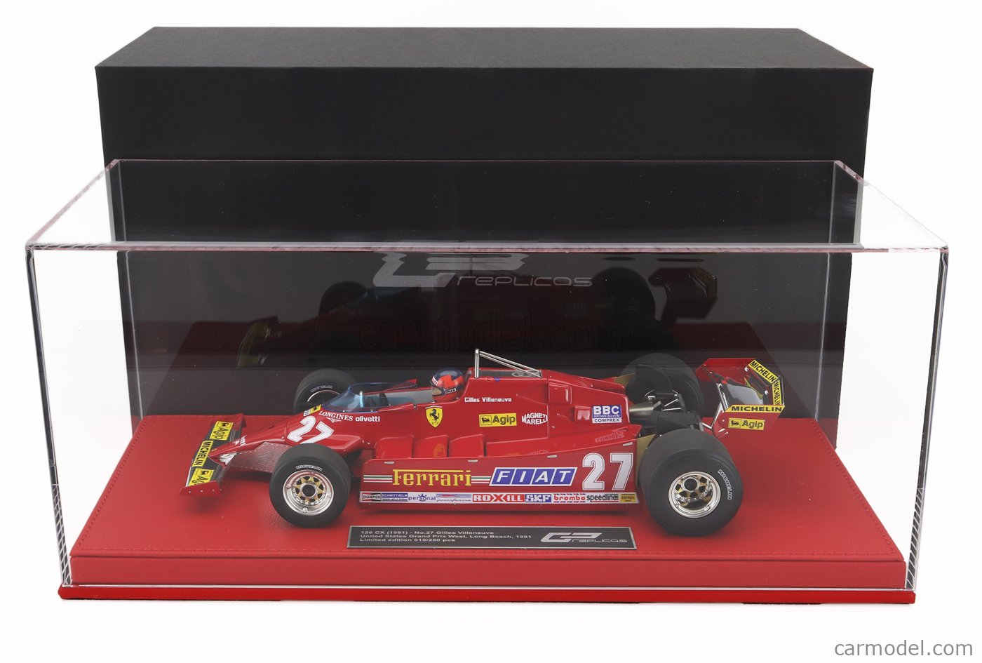 GP-REPLICAS GPGV006 Scala 1/18 | FERRARI F1 126CX COMPREX TURBO N 27 ...
