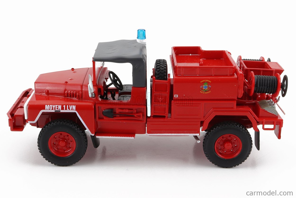 EDICOLA G1790127 Scale 1/43 | ACMAT TPK 4x4 TANKER TRUCK 1985 - FIRE ...