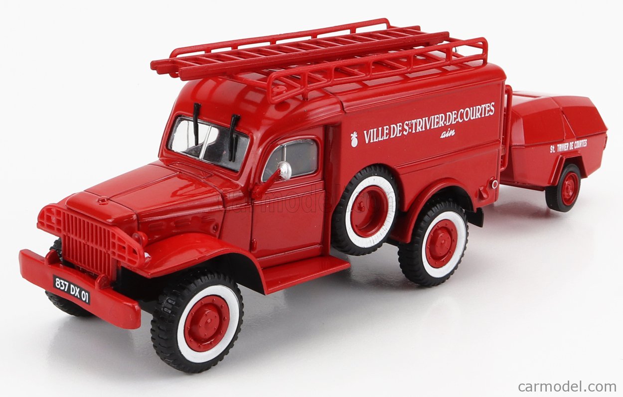 EDICOLA G1790113 Scale 1/43 | DODGE WC54 TRUCK SCALA WITH TRAILER 1949 ...