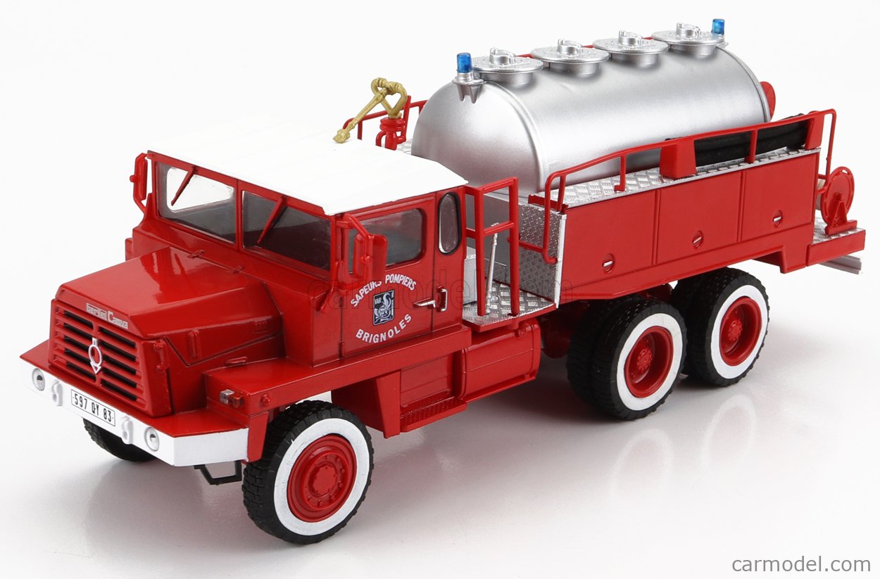 EDICOLA G1790111 Scale 1/43 | BERLIET GBC 8MT TANKER TRUCK 1965 - FIRE ...