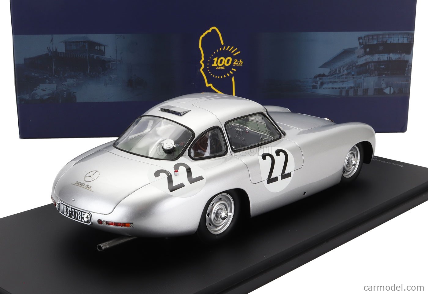 SPARK-MODEL 18S860 Scale 1/18 | MERCEDES BENZ 300SL 3.0L S6 TEAM ...