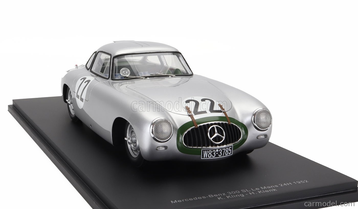 SPARK-MODEL 18S860 Scale 1/18 | MERCEDES BENZ 300SL 3.0L S6 TEAM ...