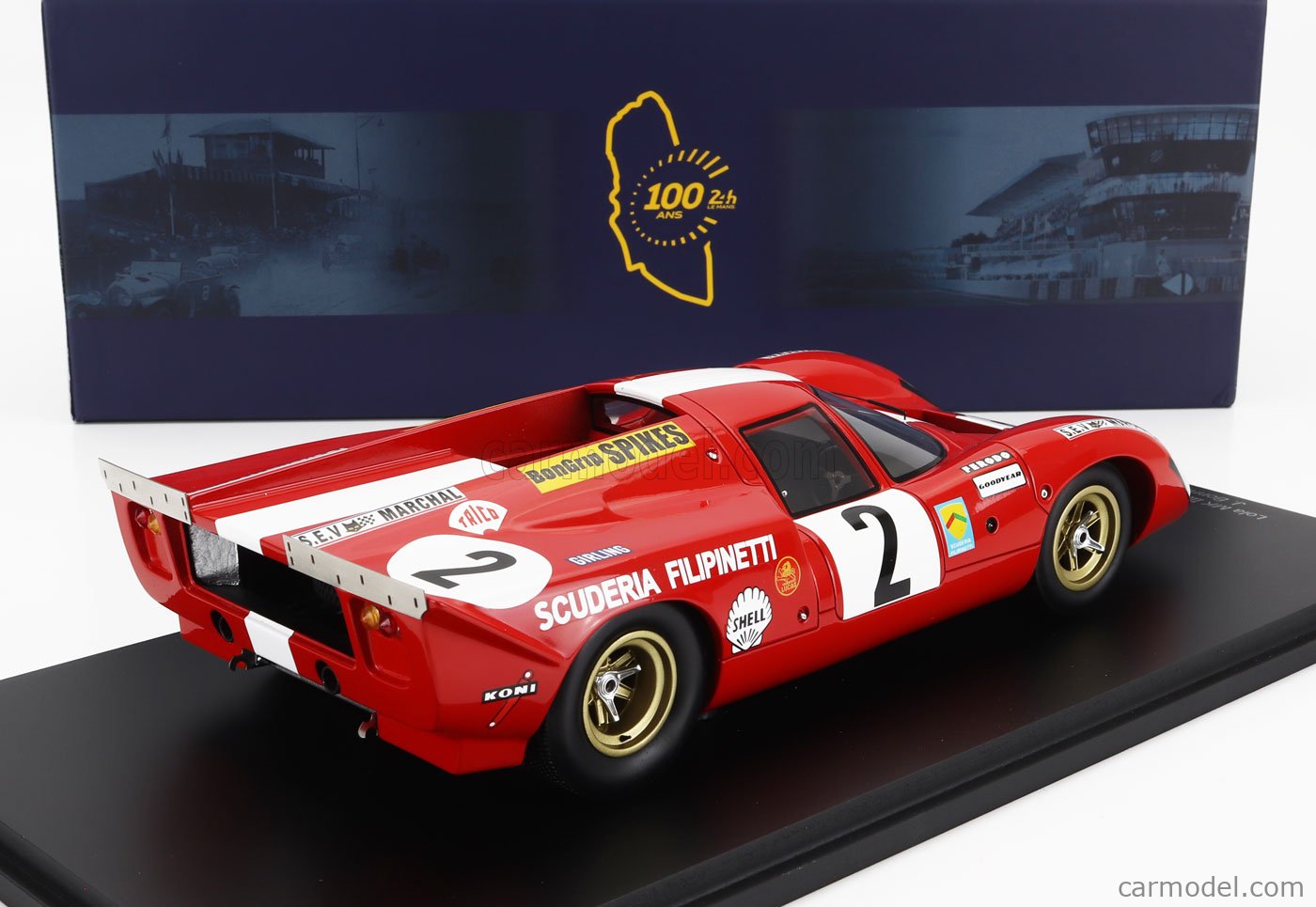 SPARK-MODEL 18S253 Scale 1/18 | LOLA T70 MK3B 5.0L V8 TEAM SCUDERIA ...