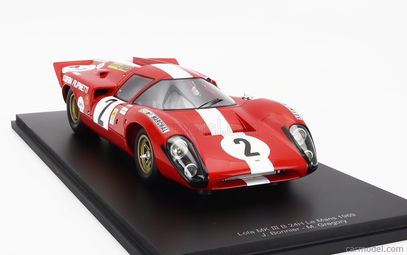 SPARK-MODEL 18S253 Scale 1/18 | LOLA T70 MK3B 5.0L V8 TEAM SCUDERIA ...
