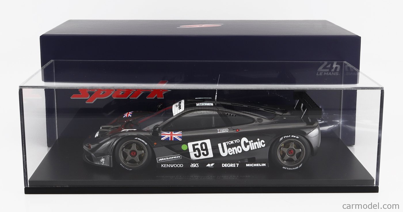 SPARK-MODEL 18LM95 Scale 1/18 | McLAREN F-1 GTR BMW S70/2 6.1L V12 TEAM KOKUSAI KAIHATSU RACING ...