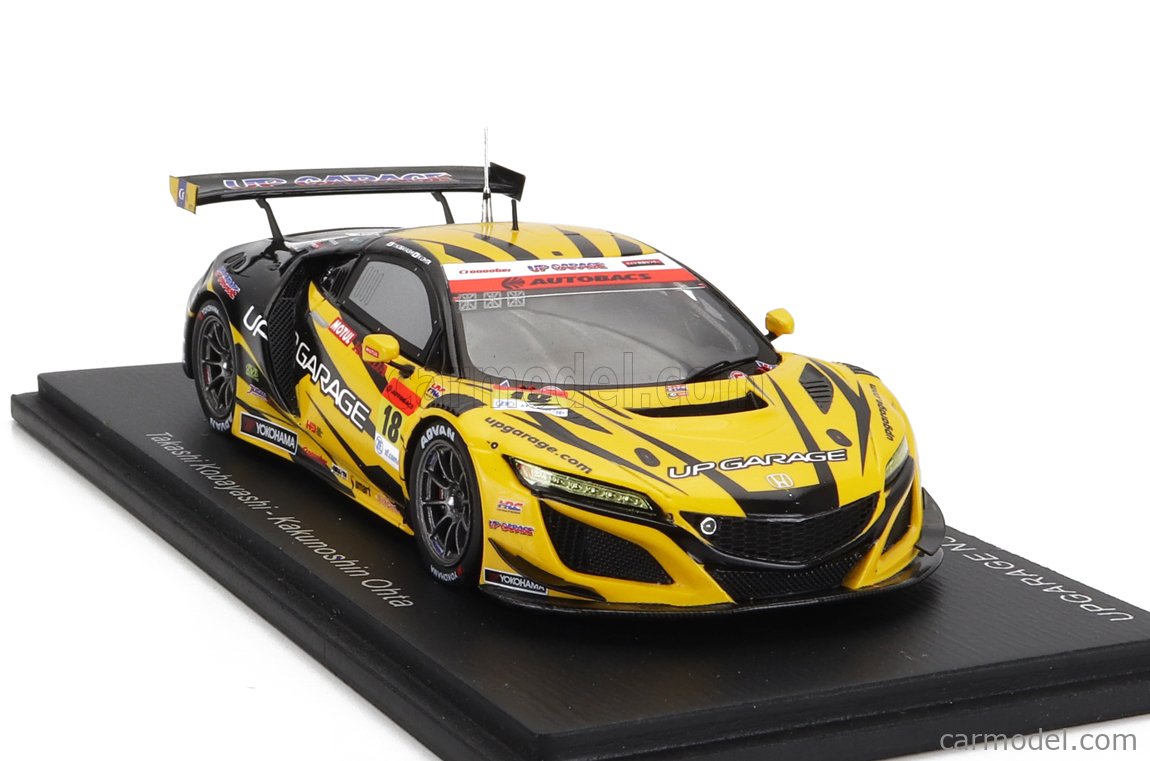 SPARK-MODEL SGT045 Scale 1/43 | HONDA NSX GT3 TEAM UPGARAGE N 18 GT300 ...