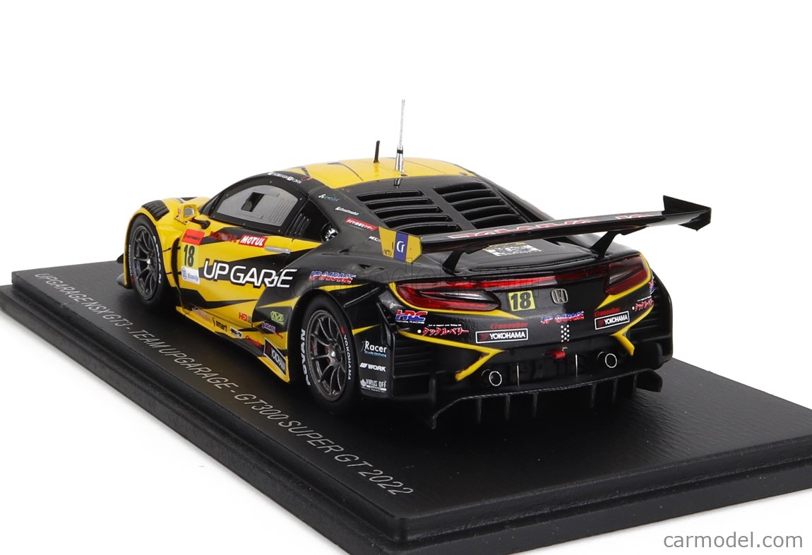 SPARK-MODEL SGT045 Scale 1/43 | HONDA NSX GT3 TEAM UPGARAGE N 18 GT300 ...