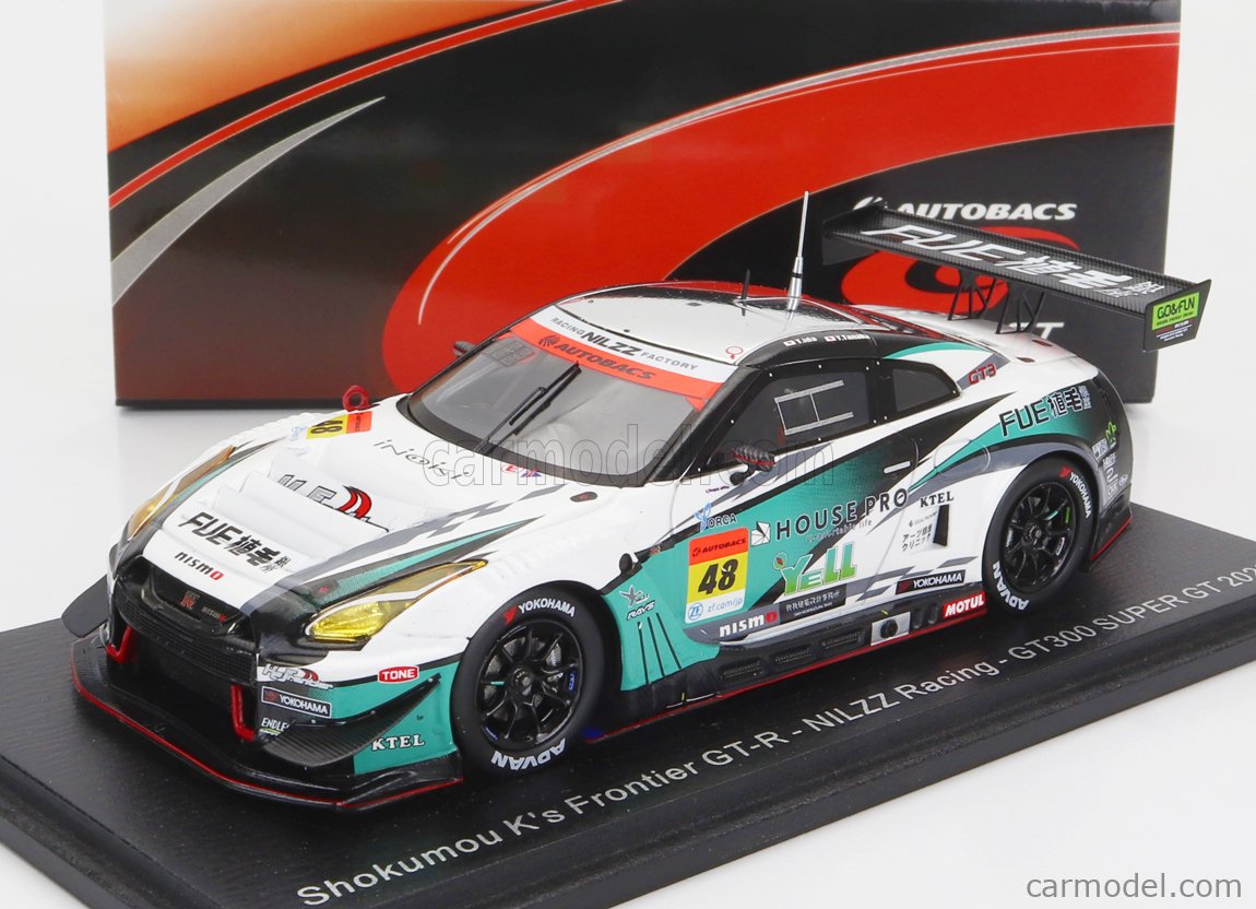 SPARK-MODEL SGT043 Scale 1/43 | NISSAN GT-R TEAM NILZZ RACING N 48 ...