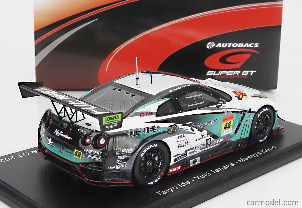 SPARK-MODEL SGT043 Scale 1/43 | NISSAN GT-R TEAM NILZZ RACING N 48 ...